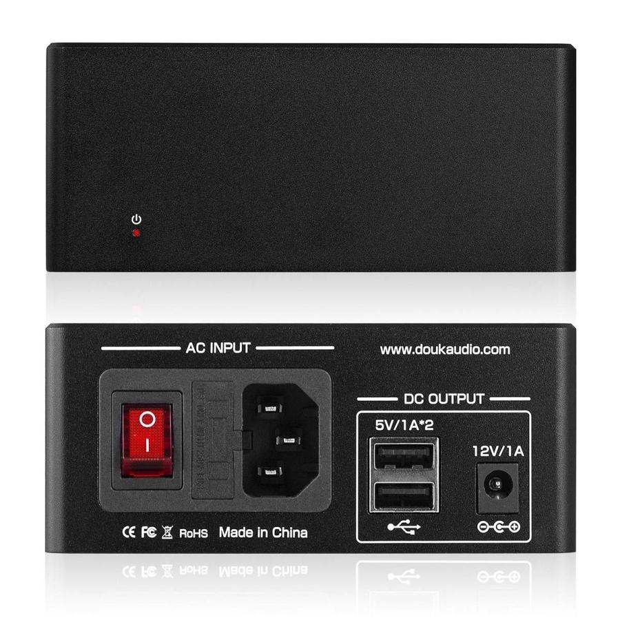 Nobsound P50 HiFi DC 12V/USB 5V レギュレート リニア電源 DAC プリアンプ用 超低ノイズ : 楽々工房 ...