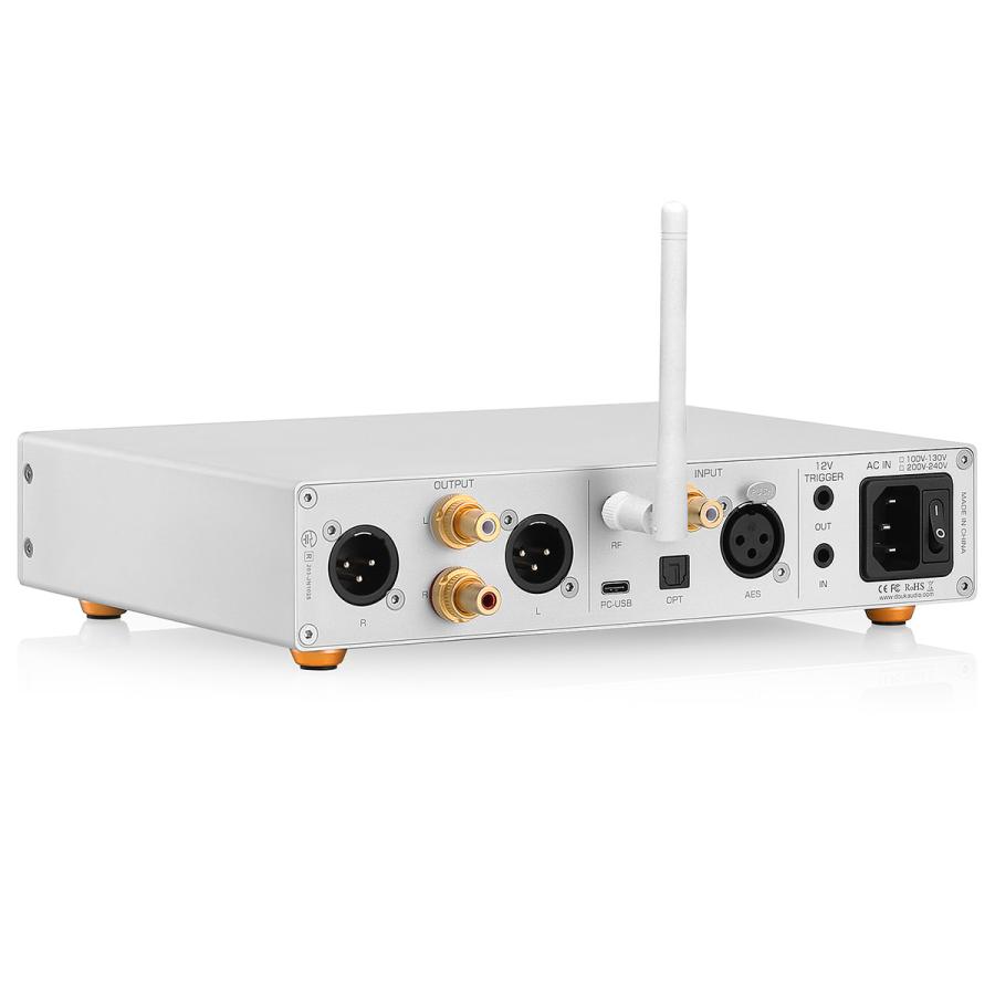 Nobsound Q100 DAC コンバーター Bluetooth5.1内蔵: aptX HD/LDAC高音質再生 真のバランス設計 AES ...