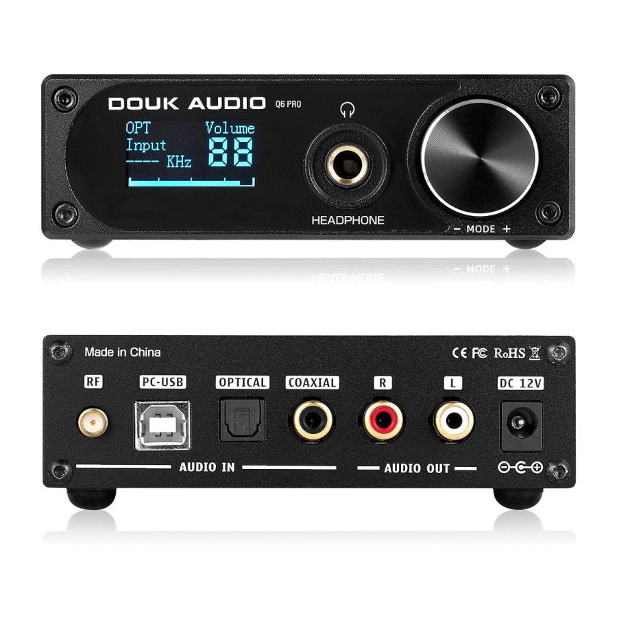 Nobsound Q6 PRO CSR8675 Bluetooth 5.0 DAC デコーダー USB / COAX OPT コンバーター ...