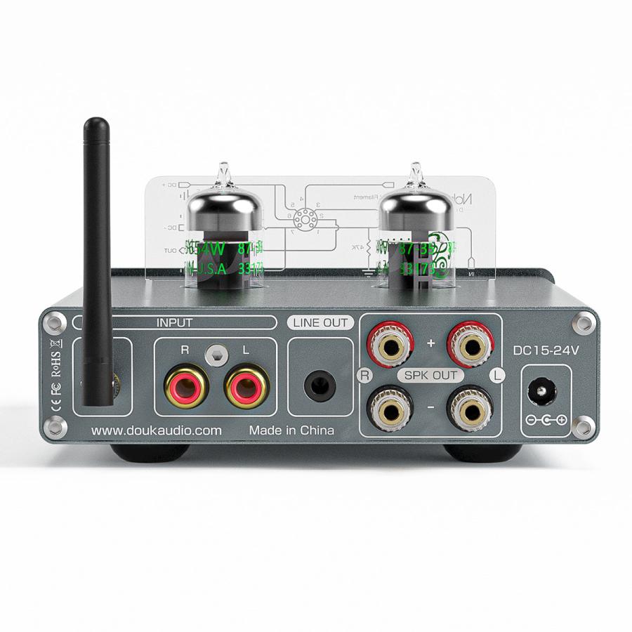 HIFI Bluetooth 5.1 JAN5725 真空管アンプ ステレオ オーディオ HIFI Bluetooth 5.1 JAN5725 真空管アンプ ステレオ オーディオ