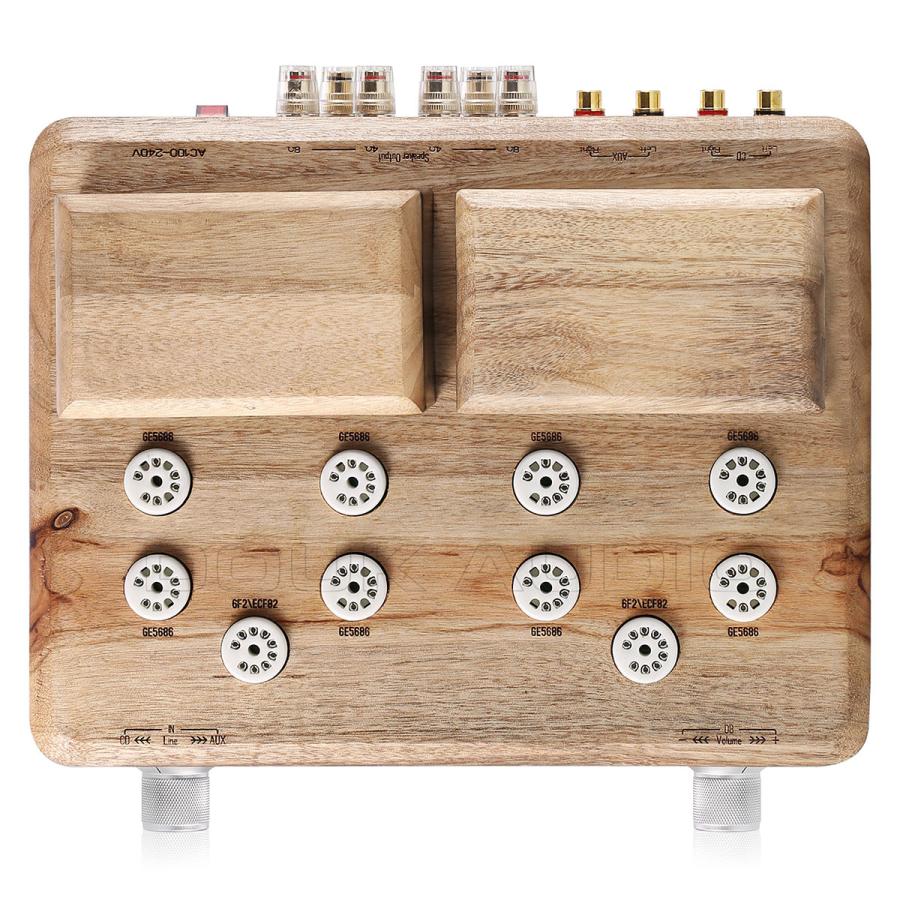 Nobsound HiFi GE5686 6F2 真空管 パワーアンプ ホームステレオ デスクトップ用 プッシュプル回路 オーディオアンプ 10W×2 : Nobsound - 通販 ...