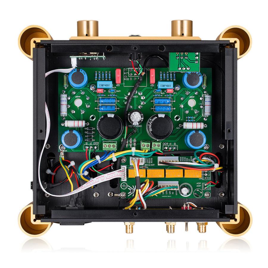 Nobsound 6SN7 ECC83 真空管 ヘッドフォンアンプ A級 ステレオ オーディオ アンプ Hi-Fi プリアンプ ...
