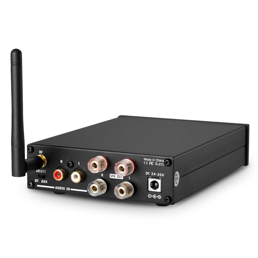 Nobsound A2 HiFi Bluetooth クラスD パワーアンプ ホーム ステレオ オーディオ アンプ APTX-LL 160W ...