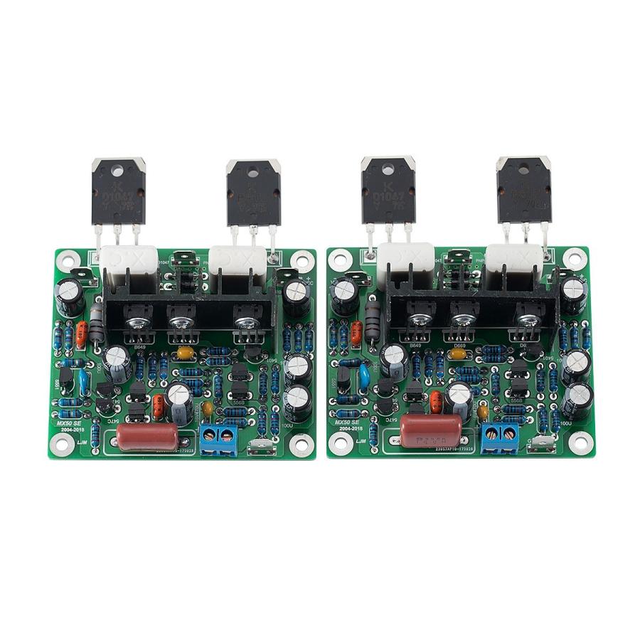 Nobsound MX50 SE デュアル 2.0チャンネル ステレオ デジタル パワーアンプ アンプDIY キット 100W + 組立済み ...