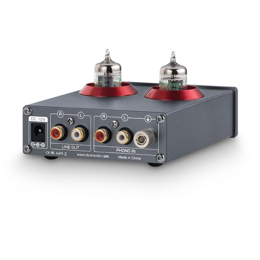 Nobsoud Douk Audio T4 PRO Mini 5654 真空管 フォノプリアンプ ホーム ステレオオーディオ プリアンプ ...