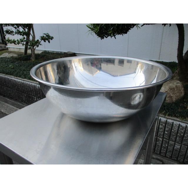 中古良品 業務用 ステンレス製 ボウル 調理用ボール 特大サイズ 450×160mm 厨房小物 k06 : 厨房110 - 通販 - Yahoo!ショッピング