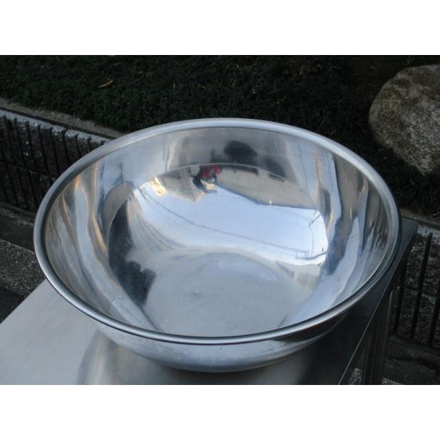 中古良品 業務用 ステンレス製 ボウル 調理用ボール 特大サイズ 450×160mm 厨房小物 k06 : 厨房110 - 通販 - Yahoo!ショッピング