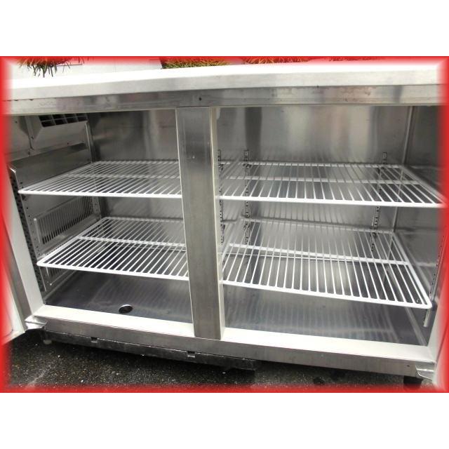 冷凍庫 業務用 中古 ホシザキ 2ドア コールドテーブル 台下冷凍庫 テーブル型 1500×600mm 329L FT-150SNE 2009年製 厨房器機 b : b20190921-3 ...