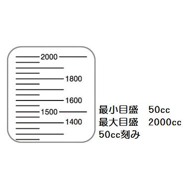 エンテック 723A ポリプロ計量カップ 2L : 厨房・Byonho - 通販 - Yahoo!ショッピング