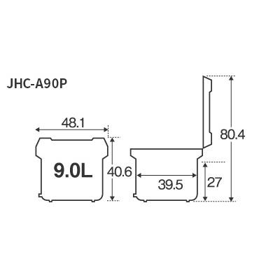 タイガー 業務用電子ジャー ＜炊きたて＞（保温専用） JHC-A90P ステンレス 5升 : tiger-jhca90p : 厨房・Byonho - 通販 - Yahoo!ショッピング