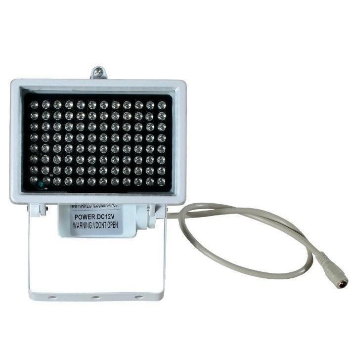 96灯 LED赤外線ライト/セキュリティーライト 赤外線投光器/監視カメラ補助照明/照射力重視 IRライト (-CA-96LED-W) -CA-96LED-W : tyuuunn - 通販 ...