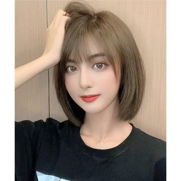 ウィッグ 自然 ウイッグ フルウィッグ ボブ 調整可 ボブウィッグ ショートボブ 人毛100％ レディース かつら 女性 敬老の日 : tyuuunn - 通販 - Yahoo!ショッピング