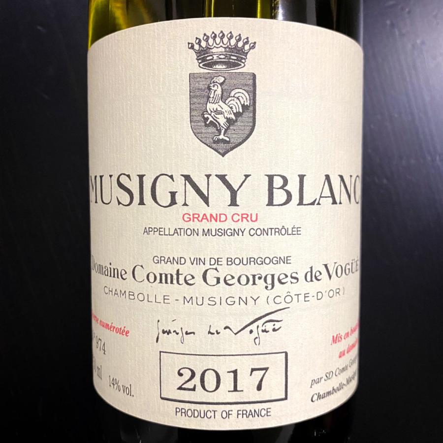 ミュジニー・ブラン 2017 ドメーヌ・コント・ジョルジュ・ド・ヴォギュエ / Musigny Blanc Domaine Comte ...