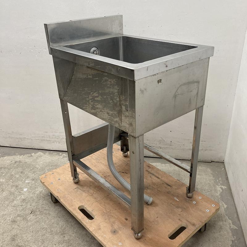 ★EG2103 | 1槽シンク 三方枠 ステンレス W450×D600×H800(BG900)mm 厨房用 業務用 中古 流し台 : U-CLUB - 通販 - Yahoo!ショッピング