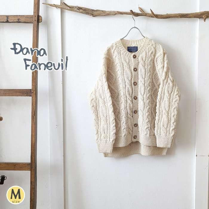 DANAFANEUIL ダナファヌル ウール100ペルーニットカーディガン カーディガン レディース 羽織り ニット ウール ざっくり編み ゆったり ワイド 秋 冬 : df-d4322301 ...