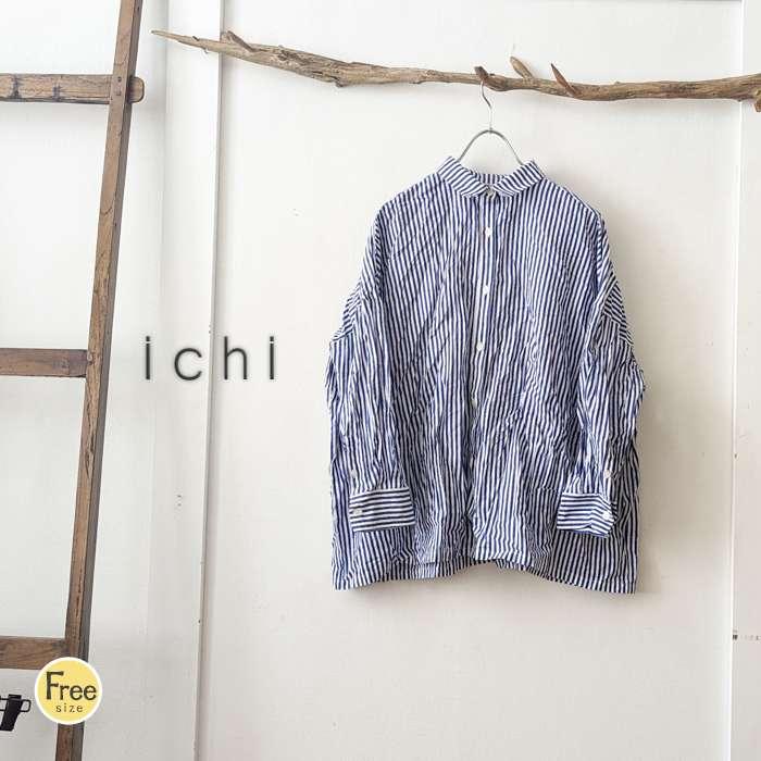 ICHI イチ ワッシャー加工シャツブラウス シワ加工 レディース ブラウス ナチュラル シャツ 風合い 羽織り 前開き シンプル 春 夏 : urala うらら - 通販 - Yahoo ...