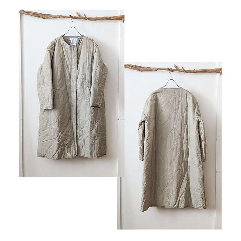 【セール30％】SO エスオー 中綿入りノーカラーキルティングラインコート レディース アウター 長袖 波型キルト 秋 冬 :so-sb1571:urala うらら - 通販 - Yahoo ...