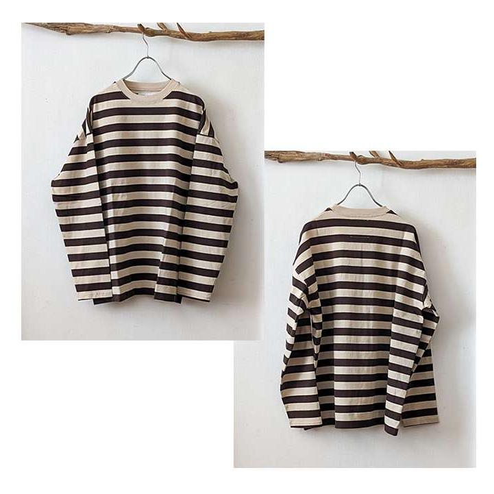 SO エスオー クルーネックコットンワイドカットソー レディース 長袖 オールシーズン 襟縁取り しっかりめの生地 シンプル ナチュラル 秋 冬 : urala うらら - 通販 ...