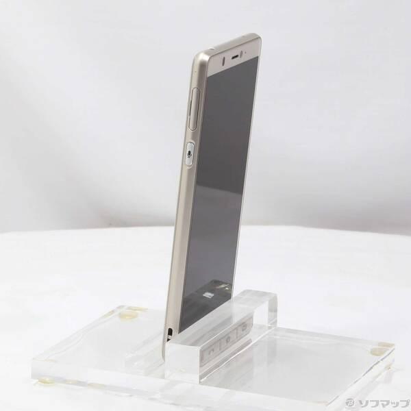 〔中古〕SHARP(シャープ) シンプルスマホ5 32GB シャンパンゴールド A001SH SoftBank〔381-ud ...