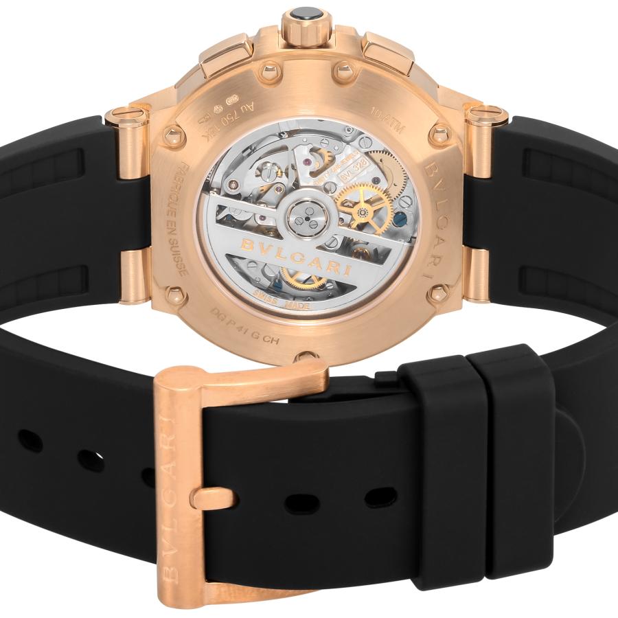 ディアゴノ ブルガリ BVLGARI メンズ 時計 Diagono 自動巻 ブラック DGP41BGVDCH(102770) 腕時計 ブランド ...