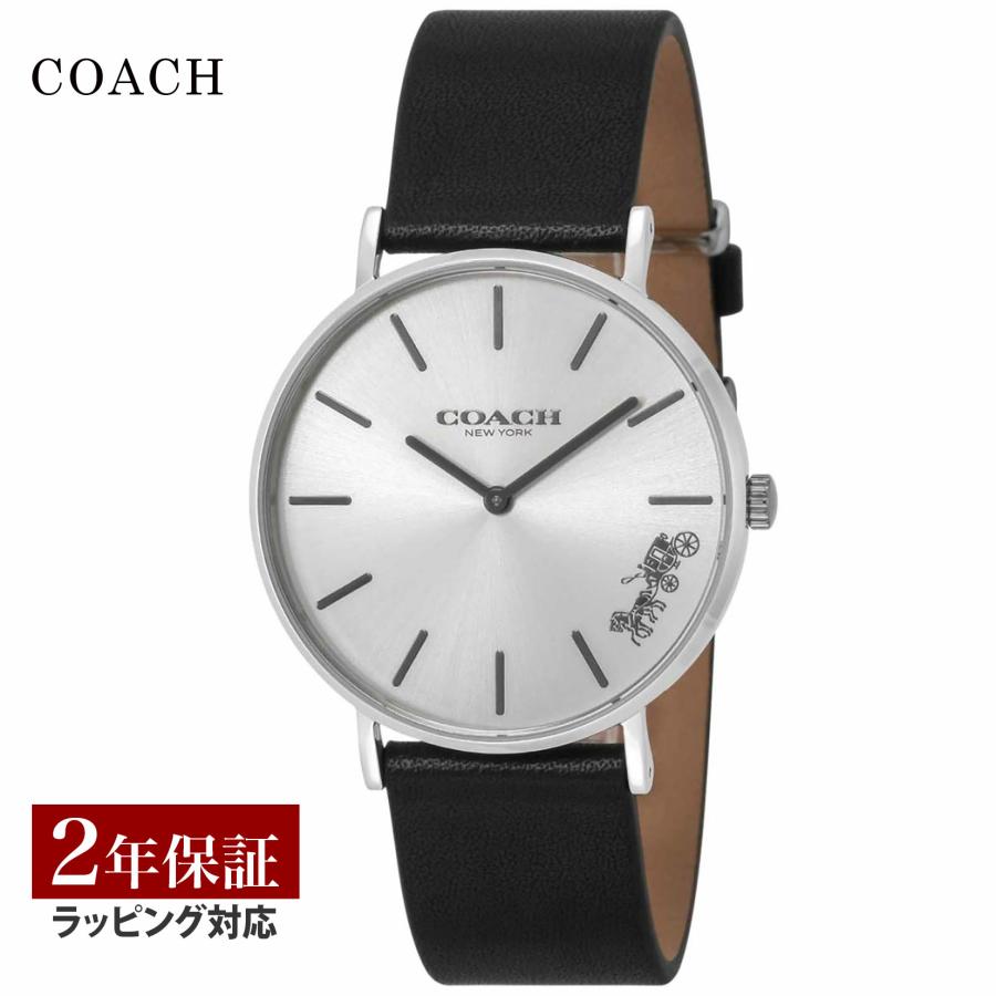 COACH（コーチ） \超P祭 point最大17倍／ コーチ レディース 時計 PERRY ペリー クォーツ シルバー 14503115 ...