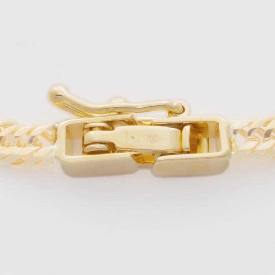 喜平 ブレスレット 18cm 5g 12面トリプル 12T トリプル トリプル喜平 18金 K18 金18 18K ゴールド 金無垢 金 Eternity Radiance Gold 造幣局 ...