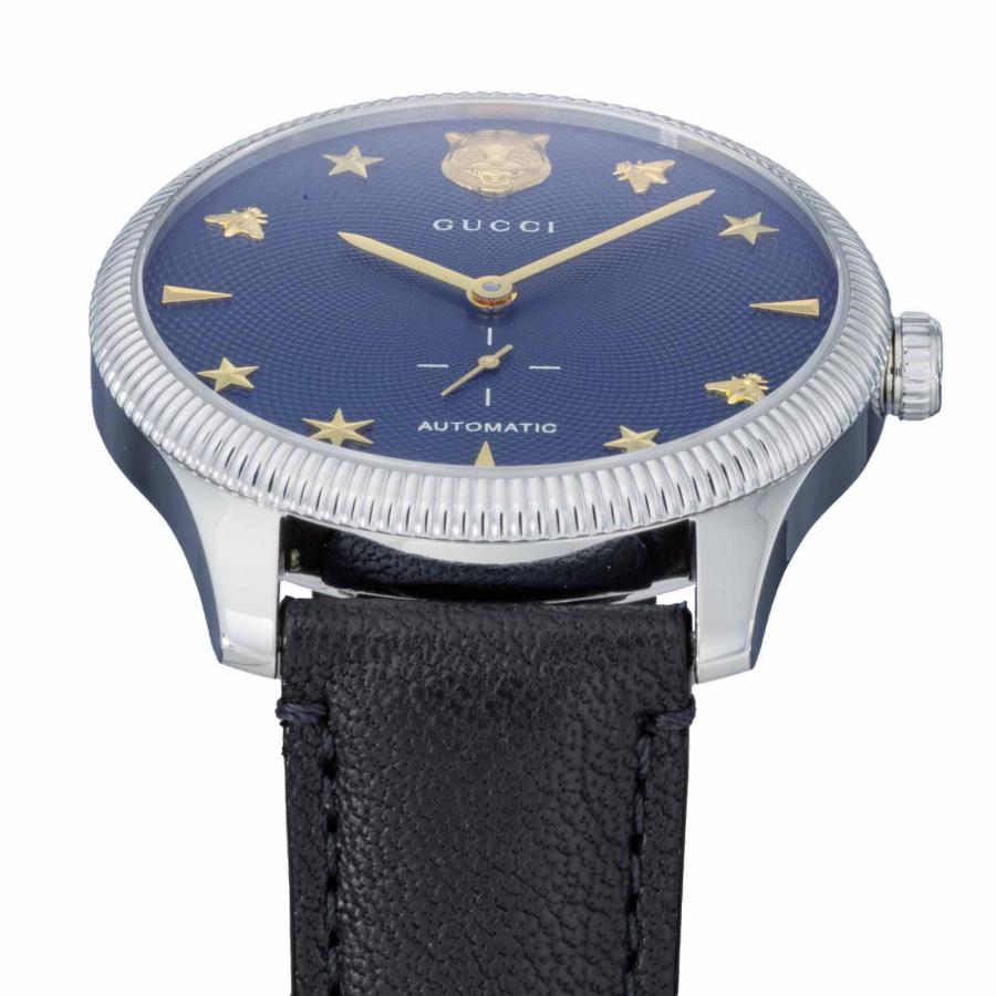 GUCCI（グッチ） 【OUTLET】 ユニセックス 時計 G-タイムレス G-TIMELESS 自動巻 ネイビー YA126347 【箱 ...