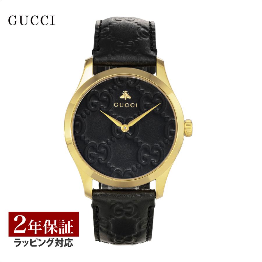 GUCCI（グッチ） G-TIMELESS クォーツ レディース ブラック YA1264034A 時計 高級 腕時計 ブランド : U ...