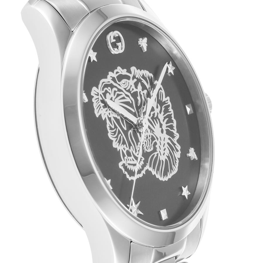 グッチ GUCCI メンズ レディース 時計 G-TIMELESS Gタイムレス クォーツ ユニセックス ブラック YA1264125 腕時計 ...