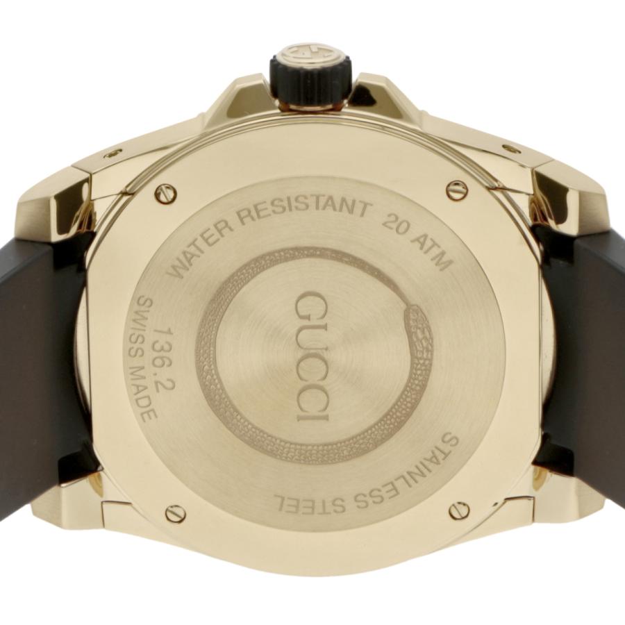 グッチ GUCCI メンズ 時計 DIVE ダイブ クォーツ ブラック YA136219 時計 腕時計 高級腕時計 ブランド 【ローン金利無料 ...