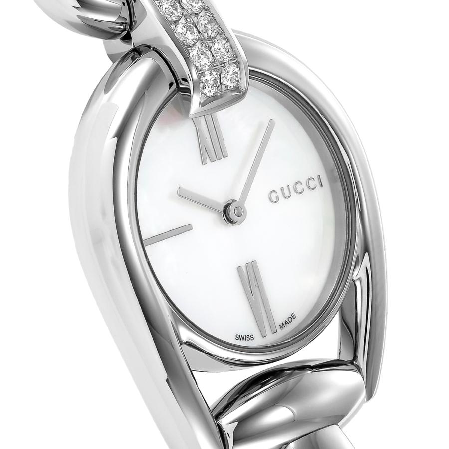 Gucci Horsebit 1955 グッチ GUCCI レディース 時計 HORSEBIT ホースビット クォーツ ホワイトパール ...