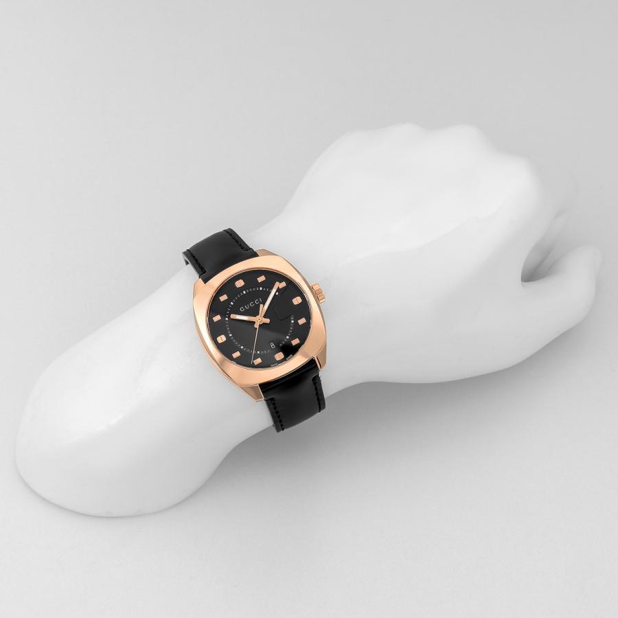 GUCCI（グッチ） メンズ 時計 GG2570 クォーツ ブラック YA142309 時計 腕時計 ブランド 【ローン金利無料】 : U ...