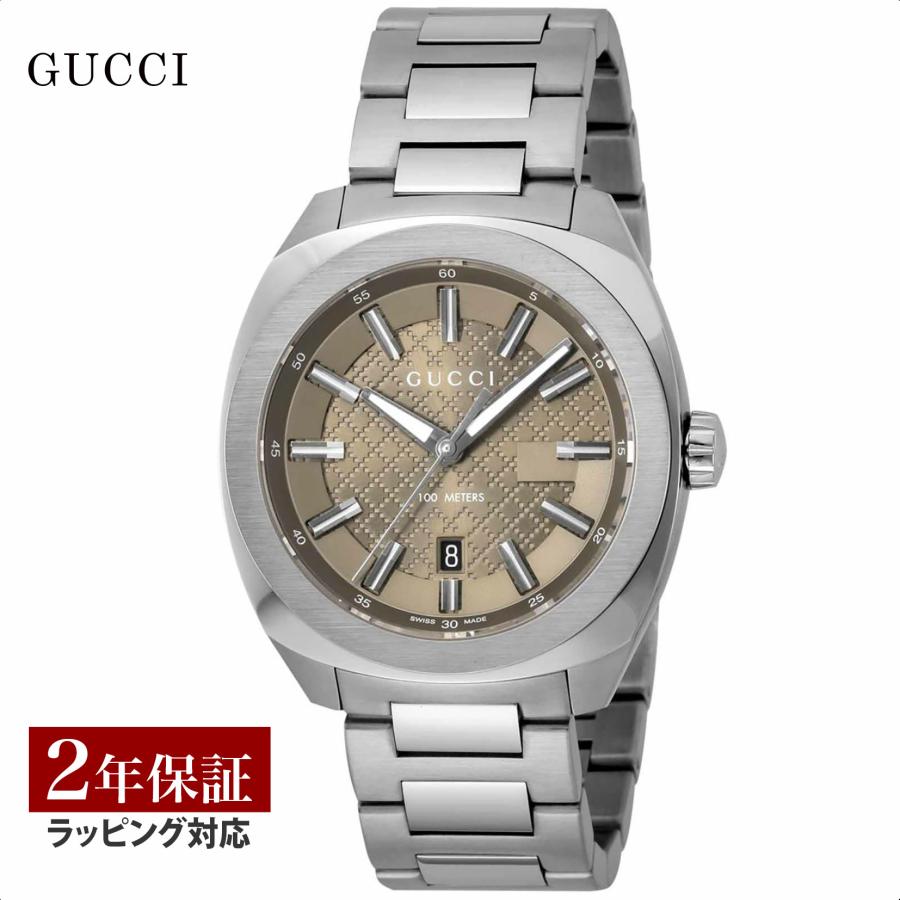 GUCCI グッチ メンズ 時計 GG2570 クォーツ ブラウン YA142315 腕時計 ブランド 【ローン金利無料】 : U ...