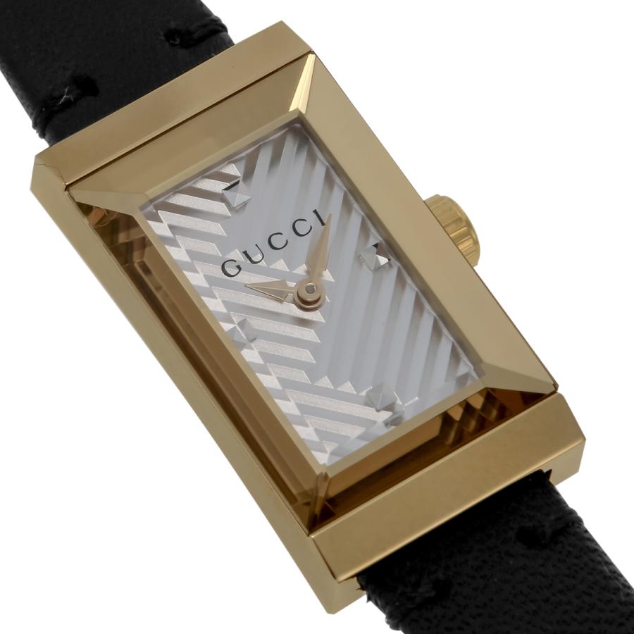 GUCCI（グッチ） レディース 時計 G-FRAME Gフレーム クォーツ シルバー YA147506 時計 腕時計 ブランド 【ローン金利 ...