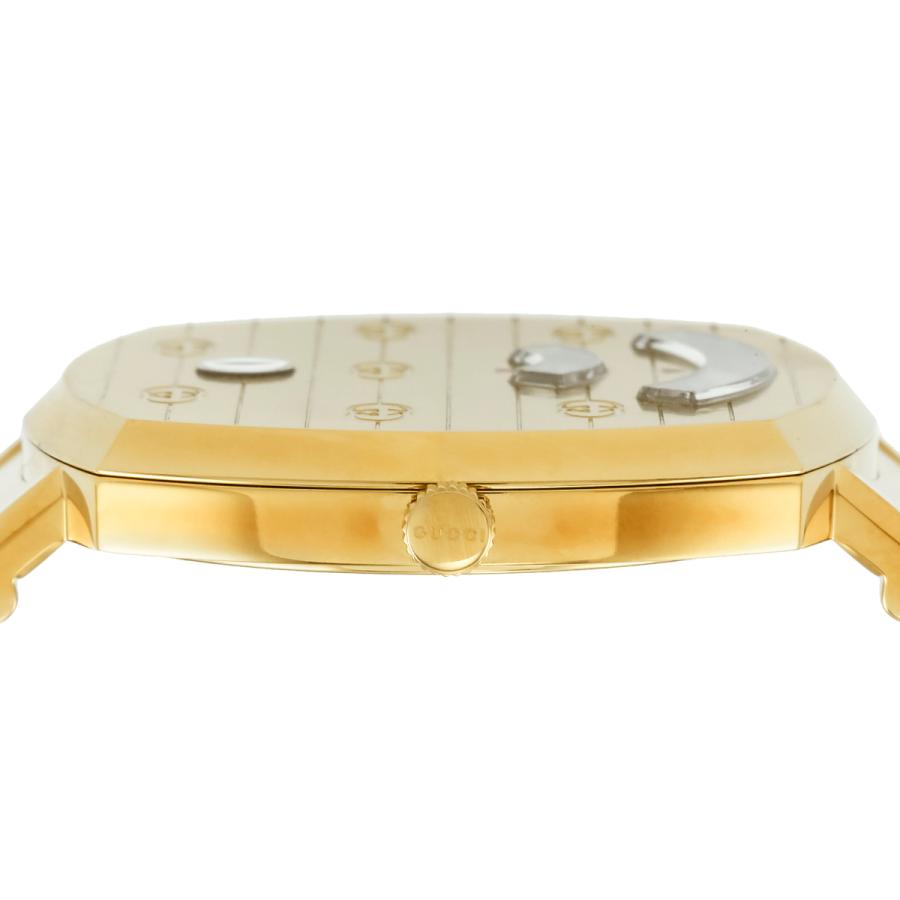 【当店限定】 グッチ GUCCI メンズ 時計 GRIP グリップ クォーツ ホワイト YA157409 時計 腕時計 高級腕時計 ブランド ...