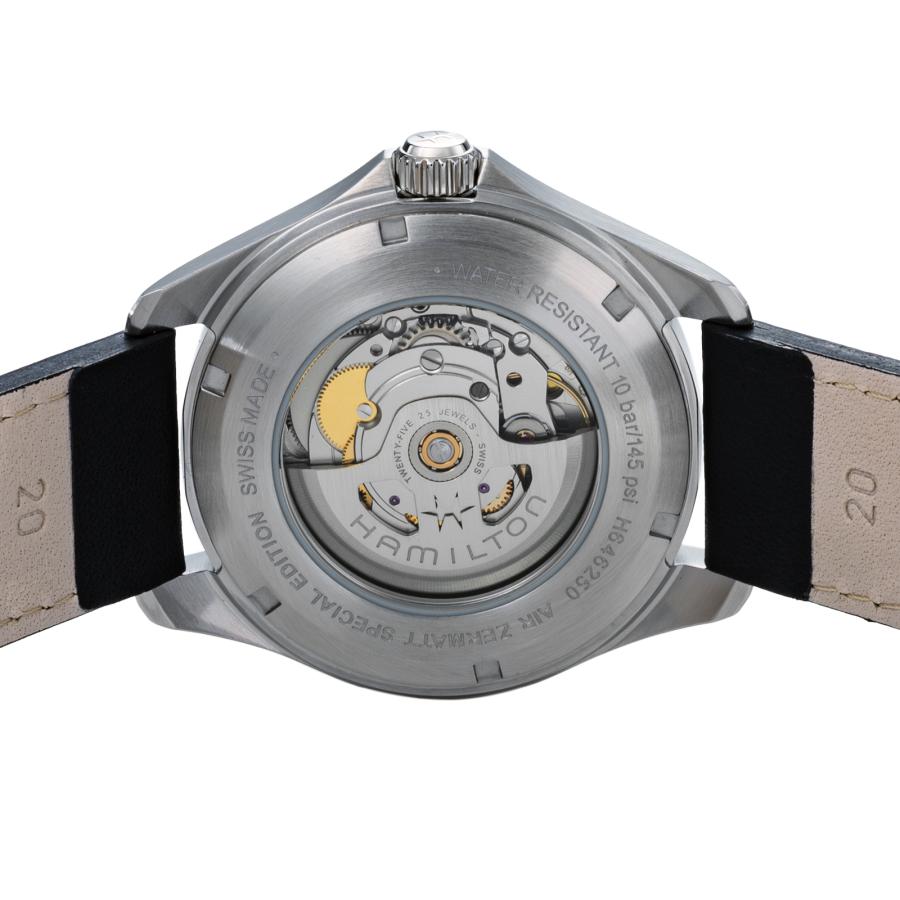 KHAKI AVIATION ハミルトン HAMILTON メンズ 時計 カーキアビエーション 自動巻 ブラック H64625731 : U ...