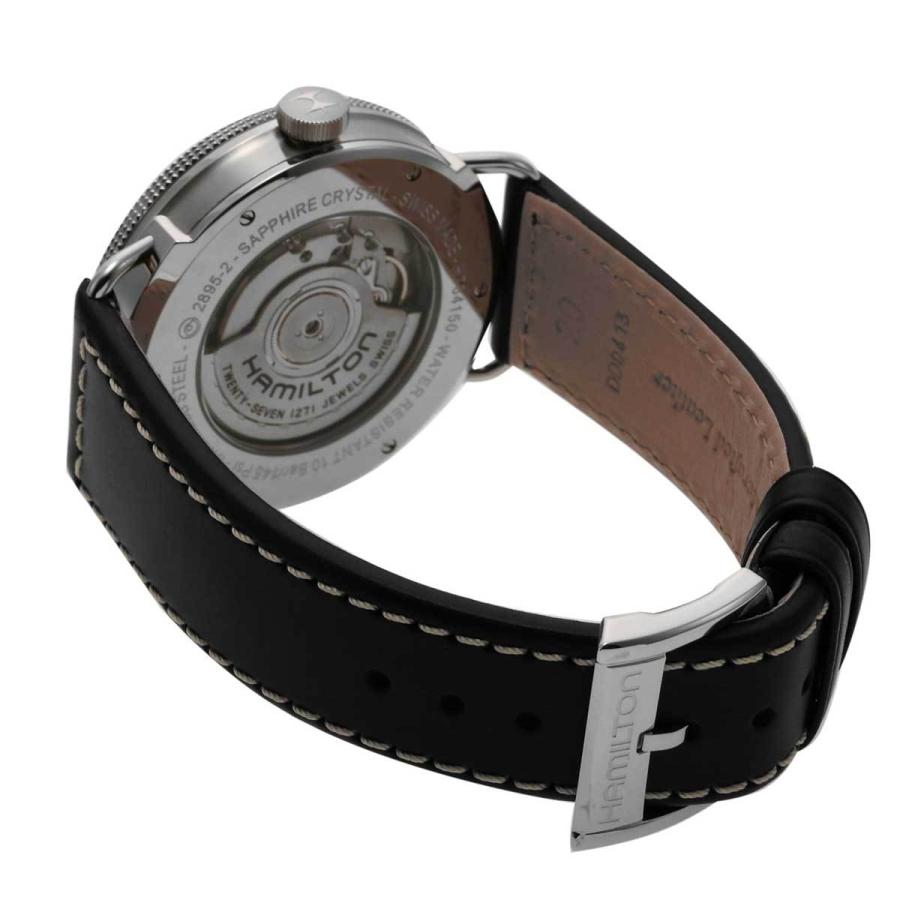 KHAKI NAVY ハミルトン HAMILTON メンズ 時計 カーキネイビー 自動巻 ブラック H78415733 腕時計 ブランド ...