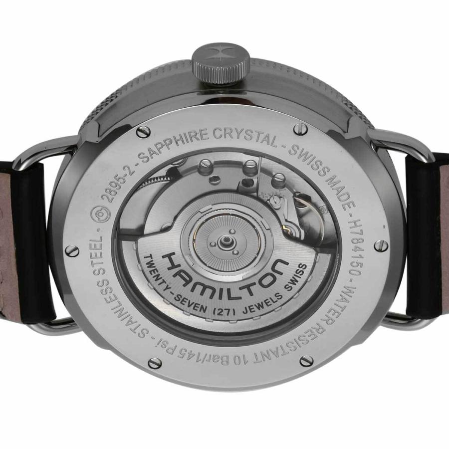 KHAKI NAVY ハミルトン HAMILTON メンズ 時計 カーキネイビー 自動巻 ブラック H78415733 腕時計 ブランド ...