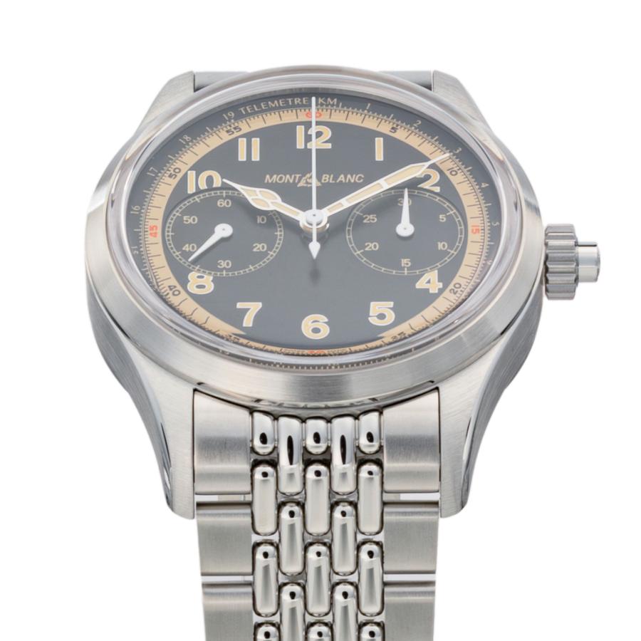 MONTBLANC（モンブラン） 【OUTLET】 メンズ 時計 1858 自動巻 ブラック 125582 【箱無し】 : U ...