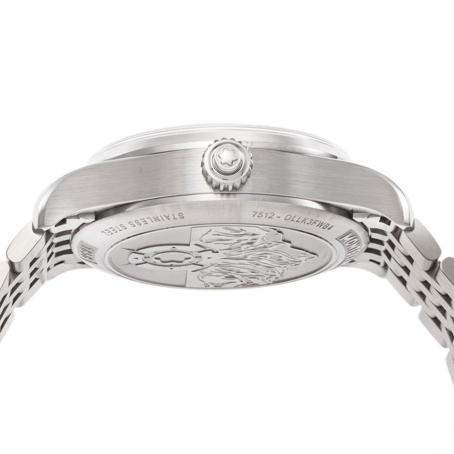 MONTBLANC（筆記具、時計） 【OUTLET】 モンブラン Montblanc メンズ 時計 1858 自動巻 ブラック 125582 ...