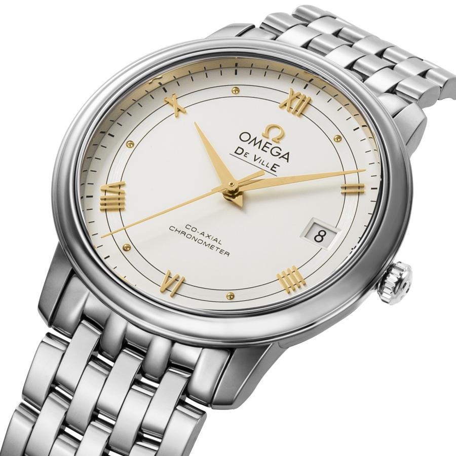 プレステージ（DE VILLE） 【ノベルティープレゼント】 オメガ OMEGA メンズ 時計 DE VILLE PRESTIGE デビル プレステージ 自動巻 424.10.37.20.02 ...