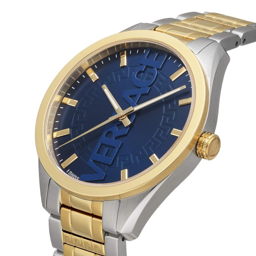 VERSACE（ヴェルサーチェ） 【当店限定】 ヴェルサーチ メンズ 時計 V-VERTICAL クオーツ ブルー VE3H00422 : U ...