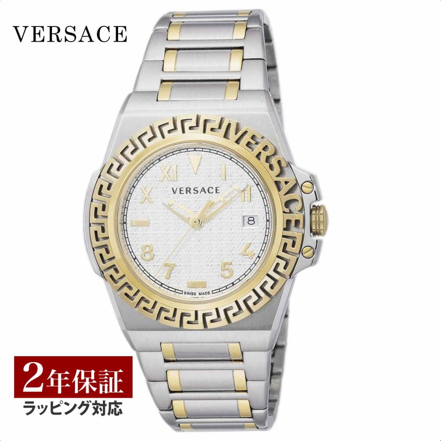 VERSACE（ヴェルサーチェ） GRECA REACTION クォーツ メンズ ホワイト VE3I00422 時計 腕時計 ブランド : U ...