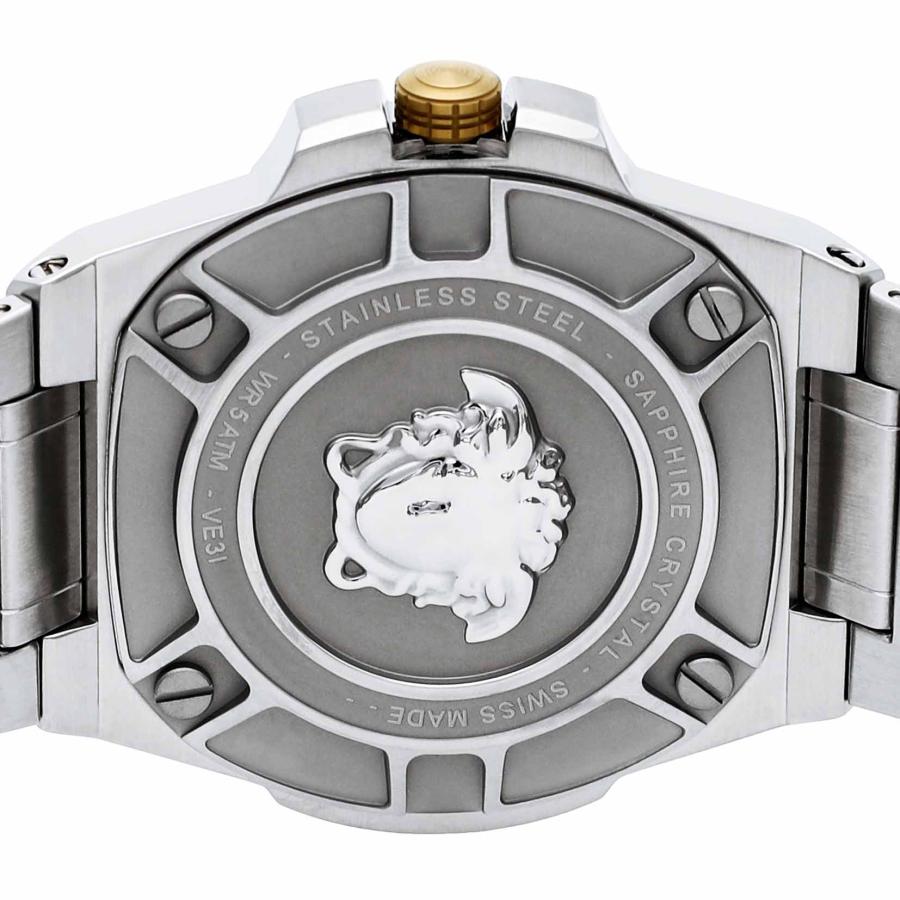 VERSACE（ヴェルサーチェ） GRECA REACTION クォーツ メンズ ホワイト VE3I00422 時計 腕時計 ブランド爆買 ...