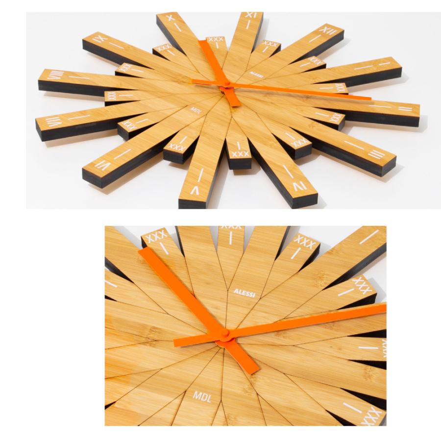 ALESSI（アレッシィ） ALESSI MDL05 掛け時計 RAGGIANTE Wall clock ラジアンテ インテリア ウォール ...