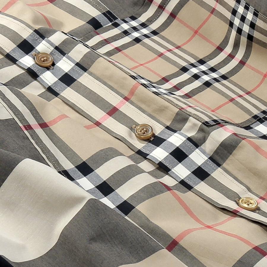 BURBERRY バーバリー シャツ メンズ チェックシャツ パッチ BURBERRY バーバリー シャツ メンズ チェックシャツ パッチ
