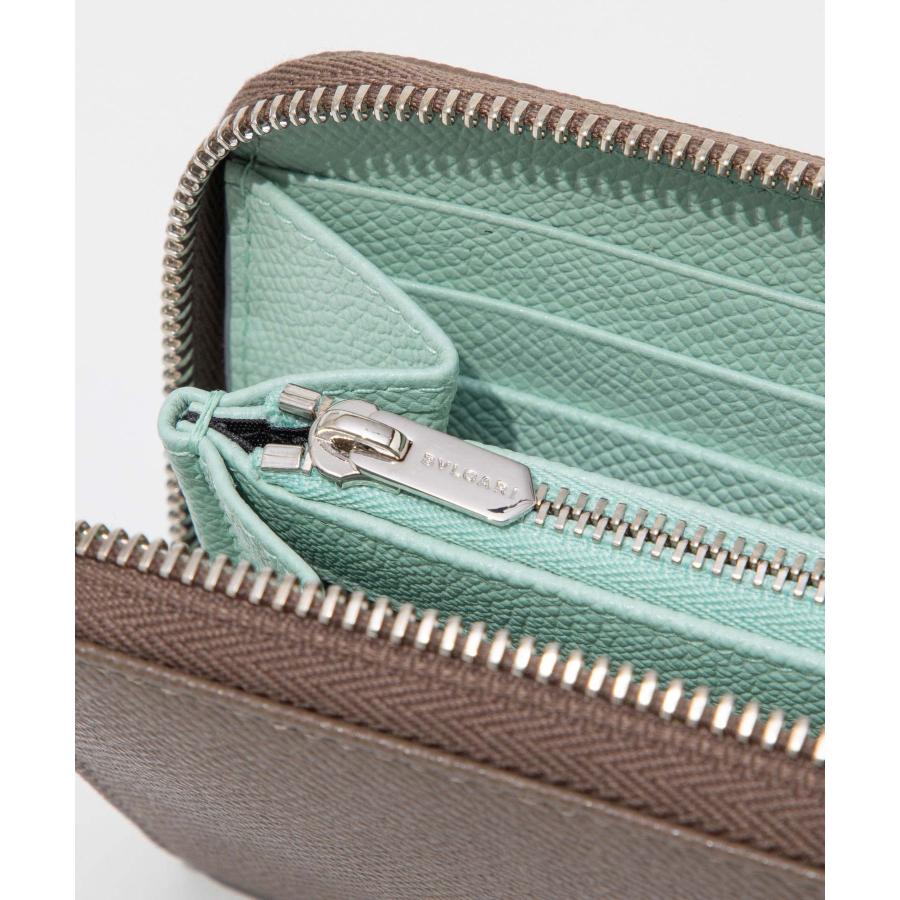 ブルガリ BVLGARI 293774 長財布 Wallets Zip Around メンズ レディース 財布 ロングウォレット カーフレザー ...
