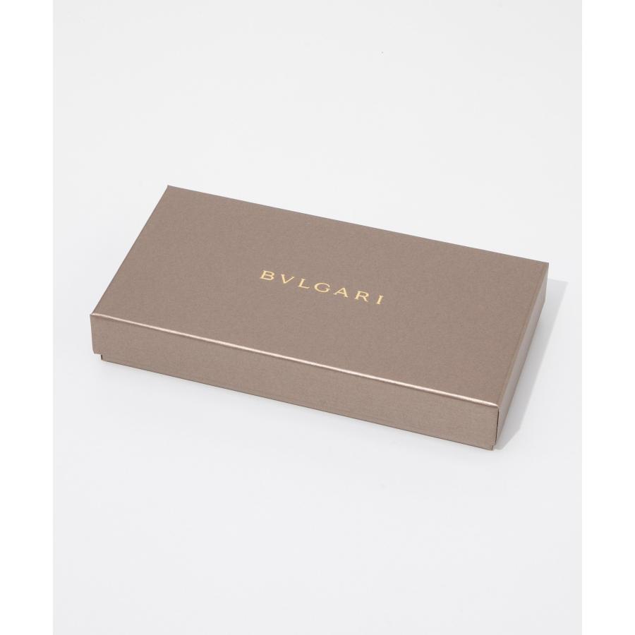 ブルガリ BVLGARI 293774 長財布 Wallets Zip Around メンズ レディース 財布 ロングウォレット カーフレザー ...