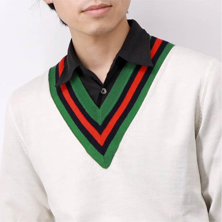 GUCCI グッチ ニット メンズ トップス Vネック ウール セーター GUCCI グッチ ニット メンズ トップス Vネック ウール セーター