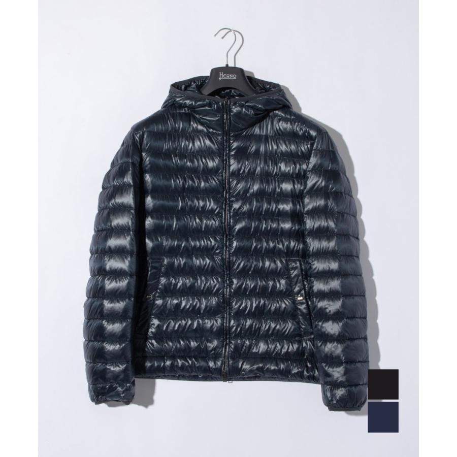 HERNO（ヘルノ） HERNO PI001109U 12017 ジャケット NYLON ULTRALIGHT メンズ アウター ボンバージャケット ナイロン ウルトラライト 爆買 : U ...